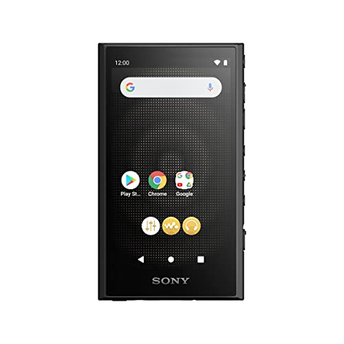 Sony NW-A306 Walkman 32GB Hi-Res Portable Digital Music Player with Android, up to 36 Hour Battery, Wi-Fi & Bluetooth and USB Type-C β Black NW-A306/B, Black