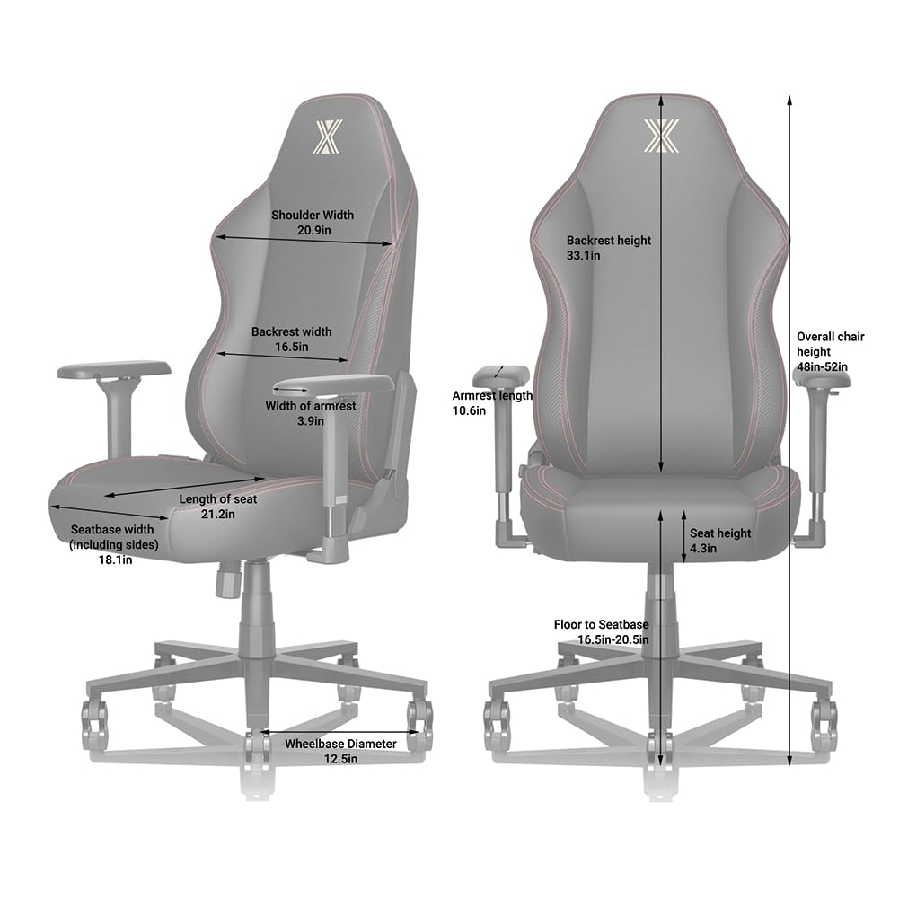 Office PC Gaming Chair Ergonomic Office Chair Desk Chair with Lumbar Support Flip Up Arms Headrest PU Leather Executive High Back Computer Chair for Adults Women Men (PU Black)