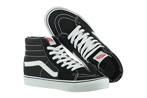 Vans Sk8-Hi Unisex Casual High-Top Skate Shoes Black/White/Black