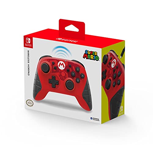 Nintendo Switch USB-C Wireless HORIPAD (Mario) By HORI - Officially Licensed By Nintendo