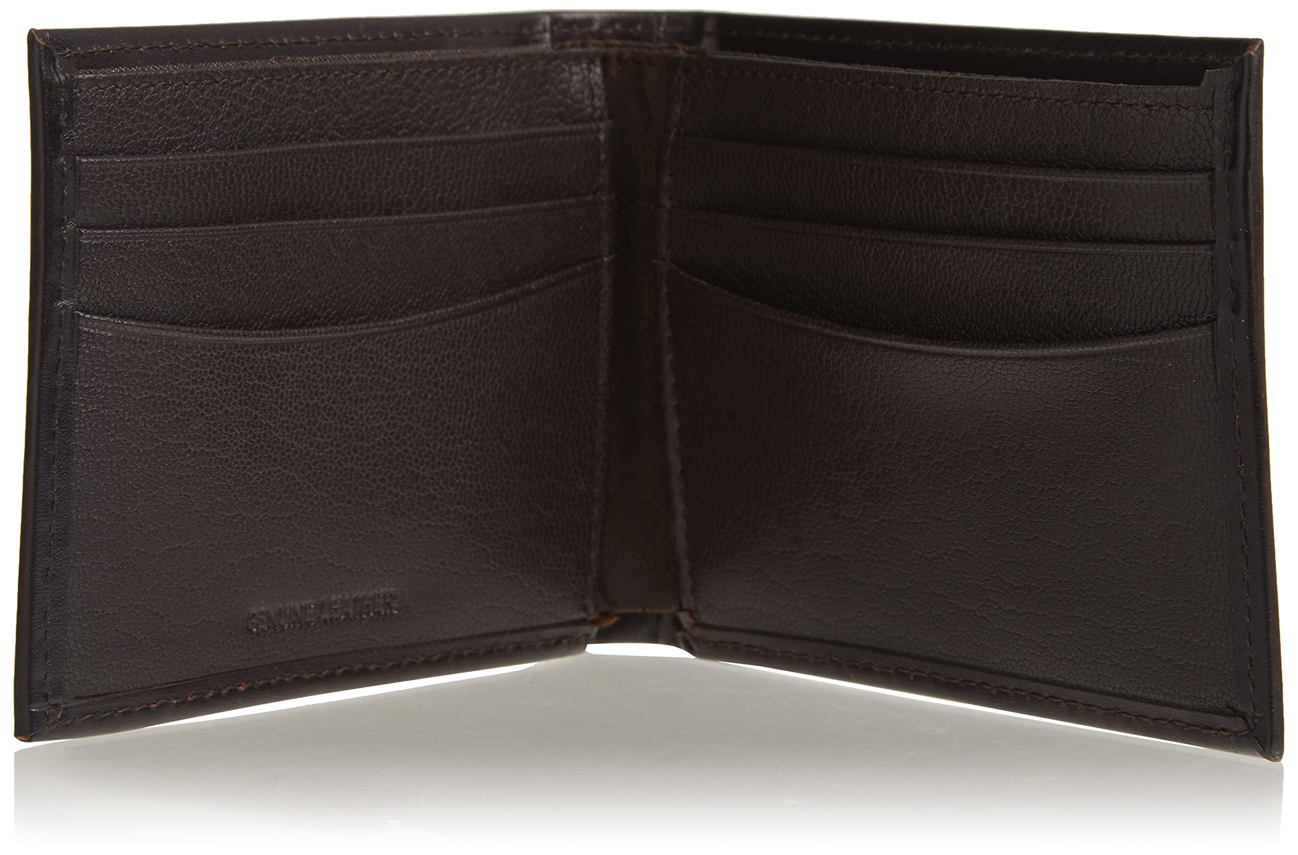 Perry Ellis Men's Michigan Slim Bifold, Brown, One Size