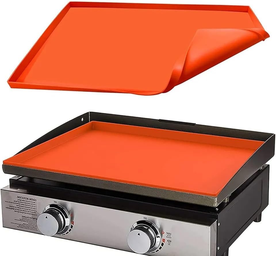 Noah's Silicone Mat, Accessories for Blackstone Griddle: Unparalleled Defense Against Stains and Corrosion/Food-Grade, Reusable Silicone Material, 36 Blackstone Griddle Cover.