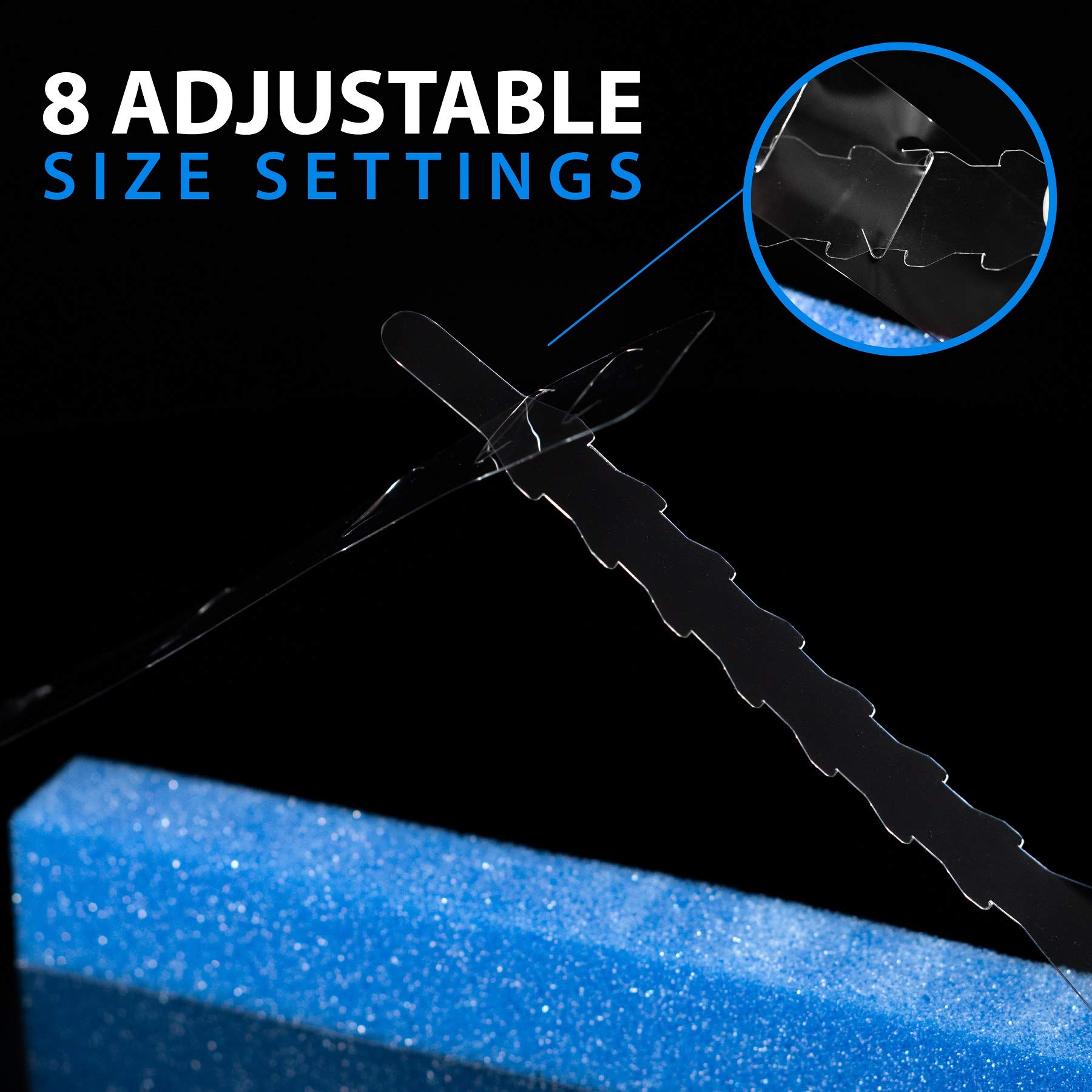 REZVANI Protective Face Shields with Clear Vision, Adjustable, Lightweight and Anti-Fog For Eye Protection. (2 Pack)