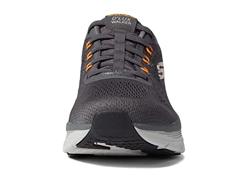 Skechers D'Lux Walker Commuter Charcoal/Orange 7 D (M)