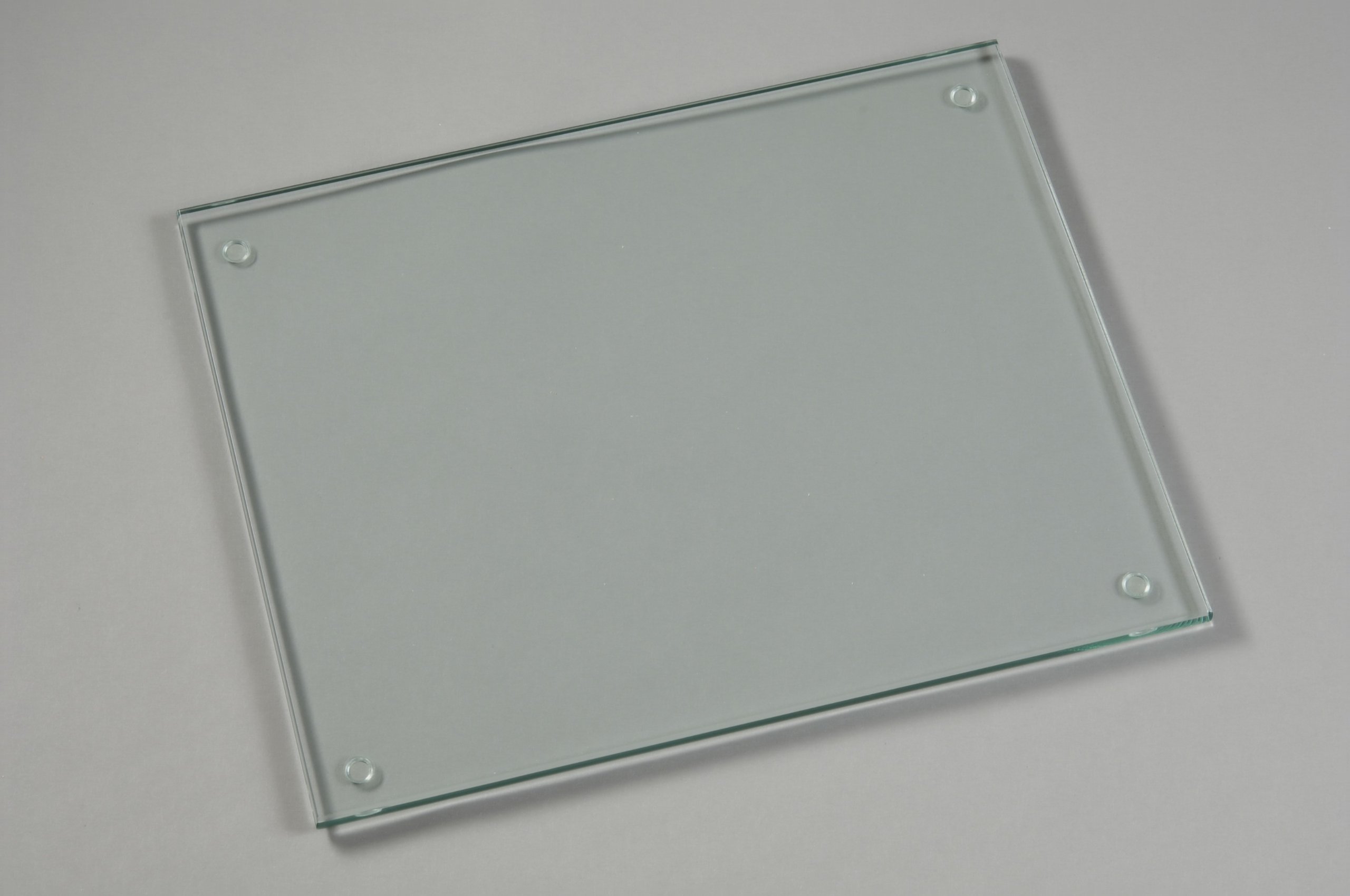 Vance 15 X 12 inch Premium Clear Extra Thick 3/8 inch Tempered Glass Cutting Board