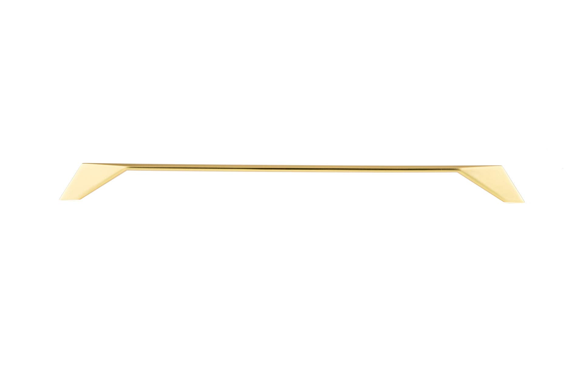 Richelieu Hardware BP9256320165 Masset Collection 12 5/8 in (320 mm) Center Brushed Gold Contemporary Cabinet Pull