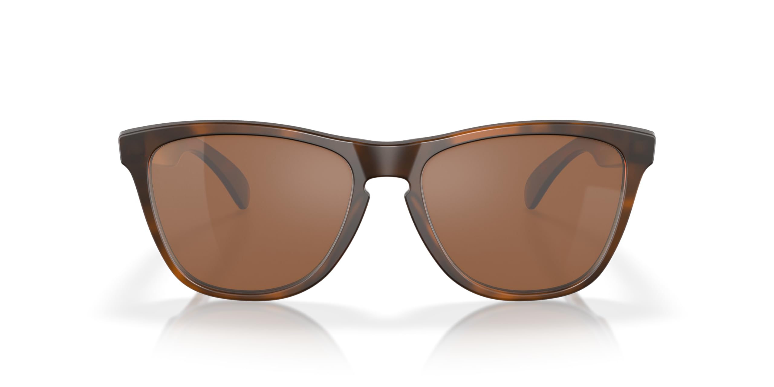Oakley OO9013 Square Sunglasses, Matte Brown Tortoise/Prizm Tungsten, 55 mm