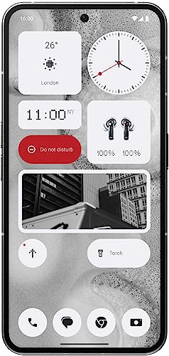 Nothing Phone (2) - 256 GB + 12 GB Ram, Glyph Interface, OS 2.0, 50 MP Dual Camera,OIS, 6.7” LTPO OLED Display, 4700mAh Battery, Water Resistant IP54, LTE, GSM only, Android Phone, White