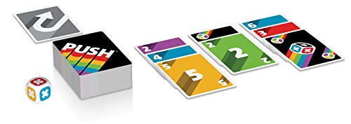 Ravensburger Push Family Card Game for Kids & Adults Age 8 & Up - Push Your Luck… but not Too far! , Black