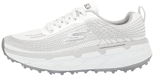 Skechers Women's Go Ultra Max Spikeless Golf Shoe, White, 9.5