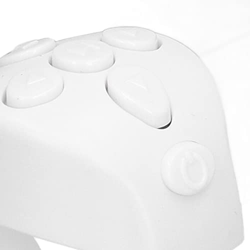Remote Page Turner, 10M Stable Connection Rechargeable Remote Scrolling Adjustable Size Support Mainstream Apps for iPhone (White)