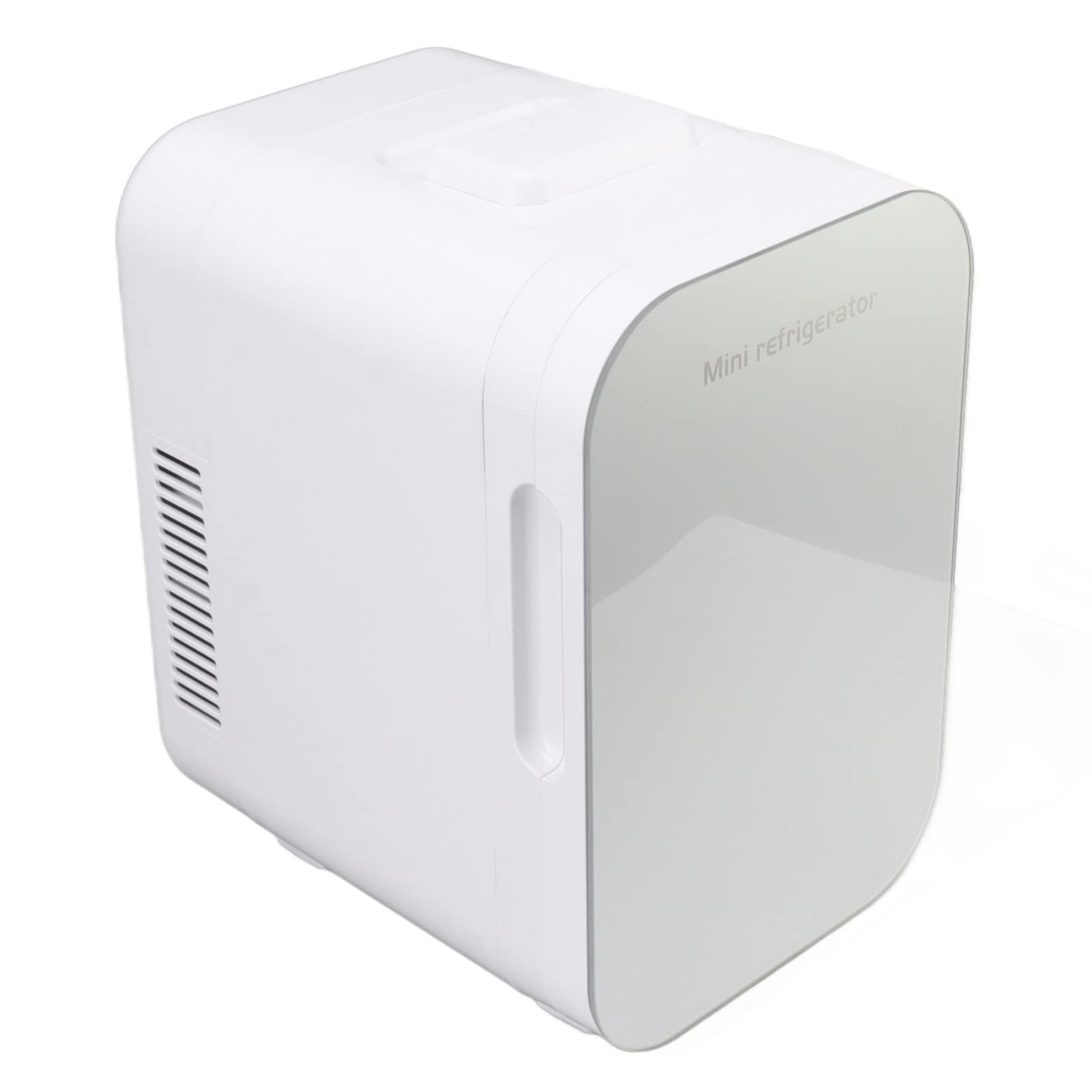 Portable Personal Fridge, Compact Sliver Multifunctional Compact Fridge Cooler Low Noise for Home(#1)