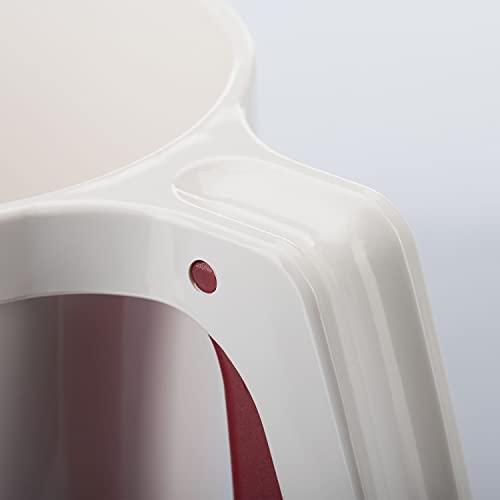 Westmark Flour- And Icing Sifter, 6" x 4" x 4", White/Red