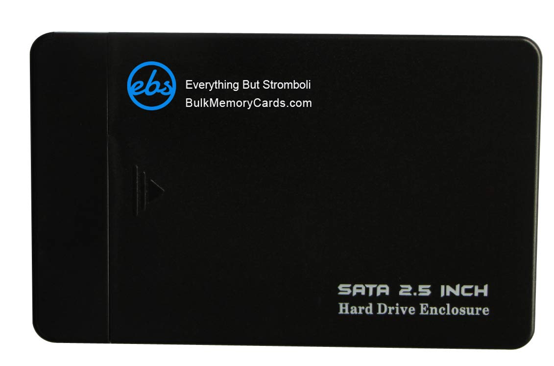 SanDisk SSD Plus 120GB Internal SSD SATA III 6 Gb/s 2.5"/7mm (SDSSDA-120G-G27) Solid State Drive Bundle with (1) Everything But Stromboli USB 3.0 SSD Enclosures