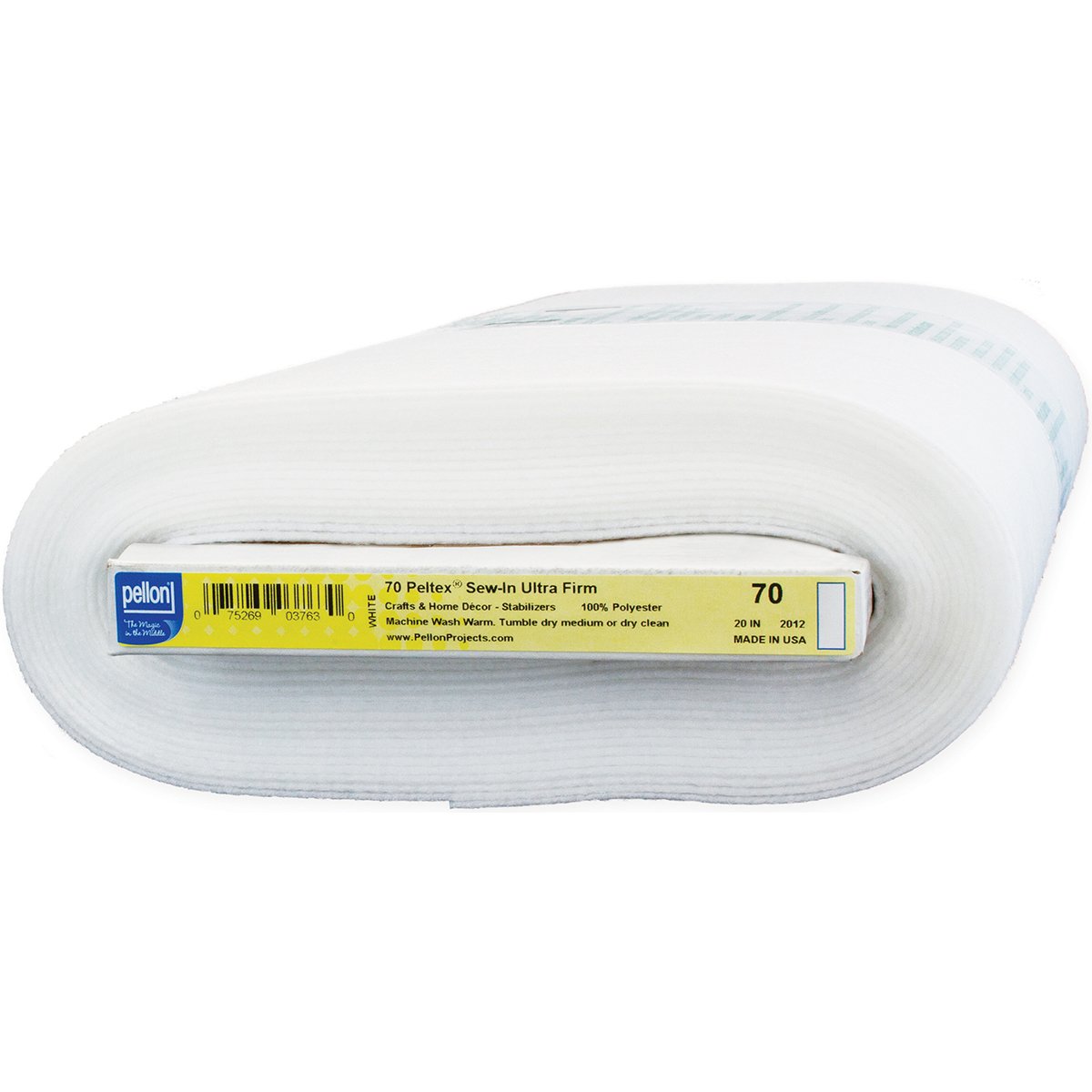 Pellon Peltex Sew in Stabilizer, 1 Count (Pack of 1), White