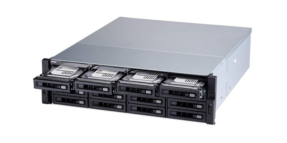 QNAP TS-1683XU-RP-E2124-16G-US 16-Bay 2U Rackmount NAS Intel Xeon E-2124 Quad-Core 3.3GHz