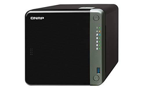 QNAP TS-453D-4G 4 Bay NAS for Professionals with Intel® Celeron® J4125 CPU and Two 2.5GbE Ports