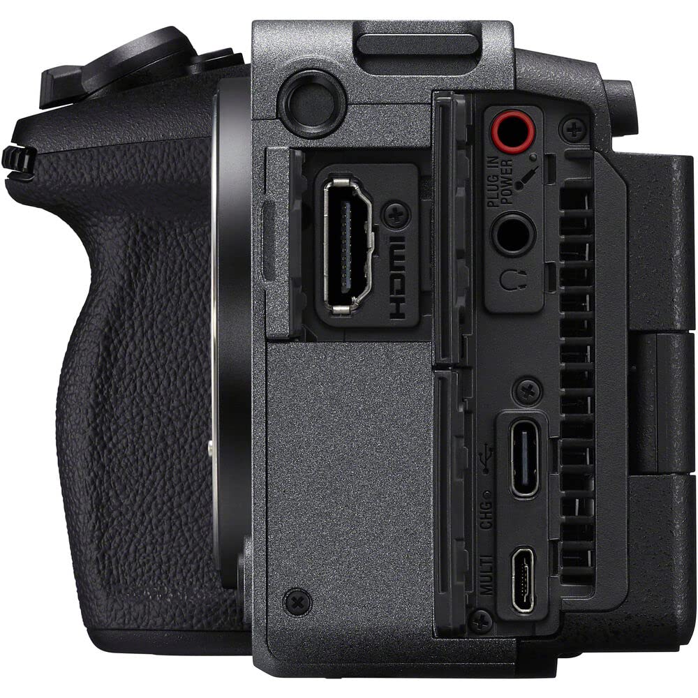 Sony FX30 Digital Cinema Camera (ILME-FX30B) + 64GB SF-G Tough Card + Bag + Flex Tripod + Hand Strap + Memory Wallet + Cap Keeper + Cleaning Kit (Renewed)