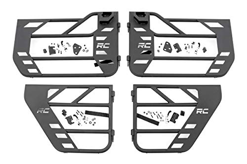 Rough Country Front & Rear Steel Tube Doors for 18-22 Jeep JL/JLU/JT - 10619