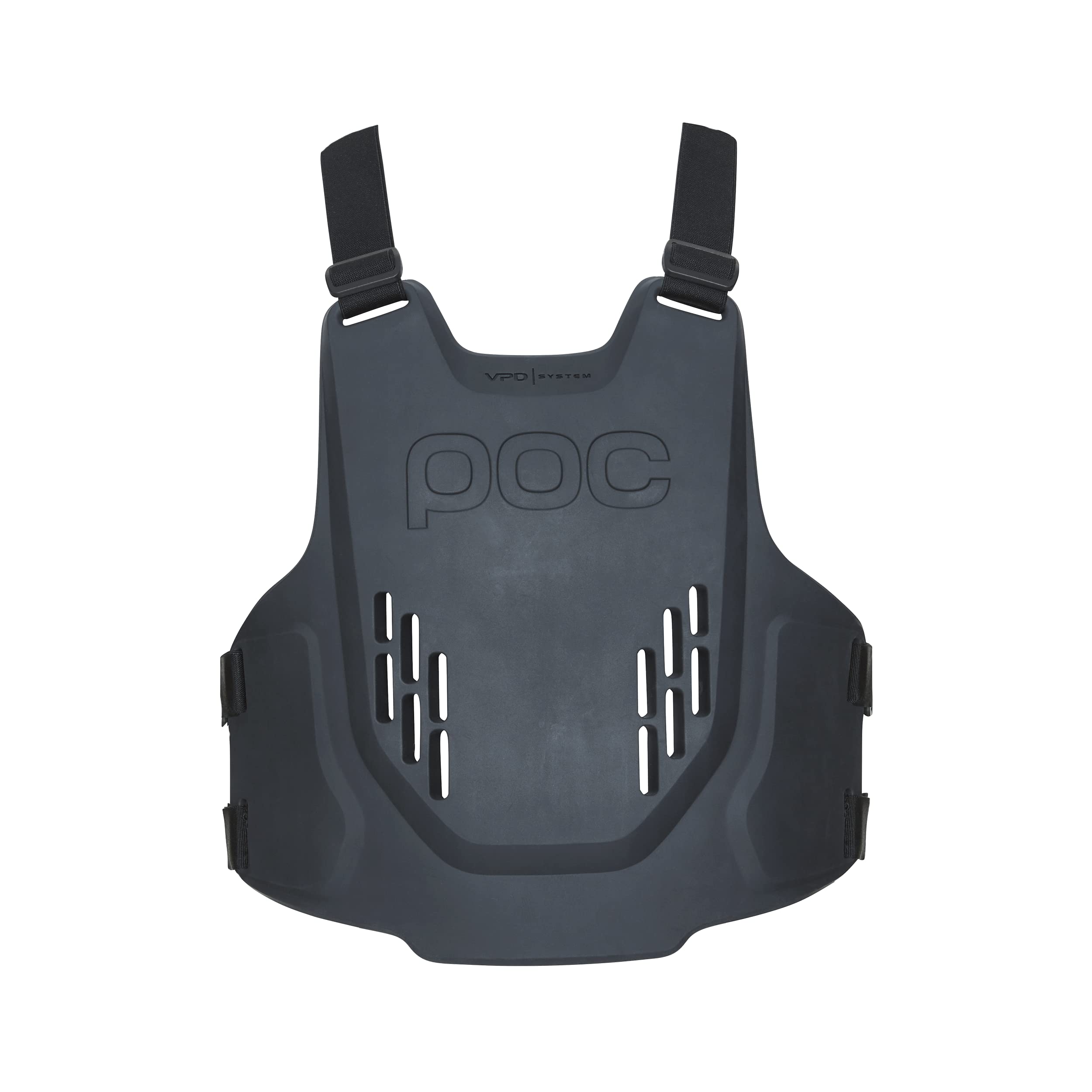 POC, VPD System Chest, Mountain Biking and Skiing Armor for Men and Women, Uranium Black, Large/X-Large
