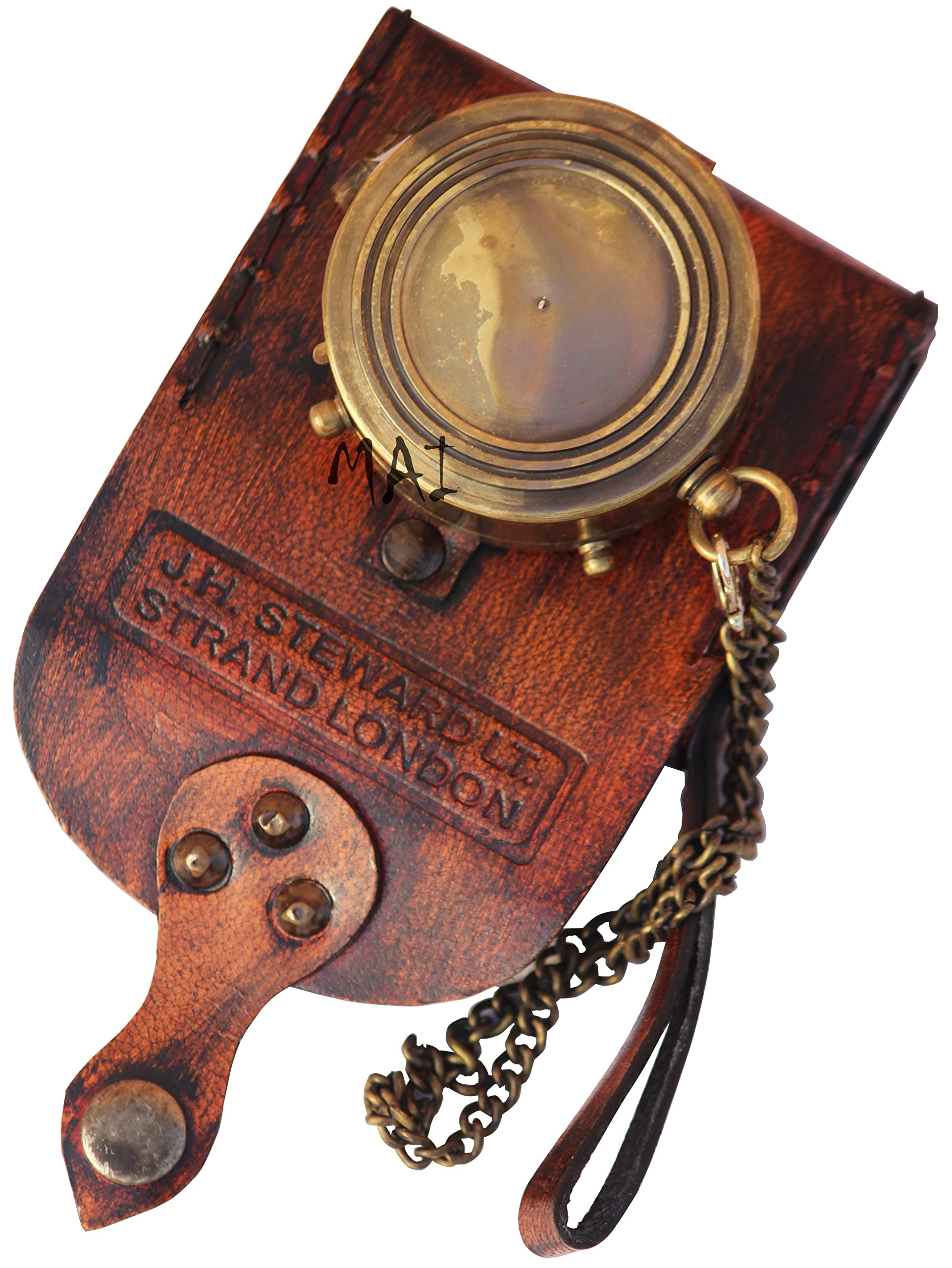 Pocket Compass for Hiking, Survival Instrument Antique “So You Can Always Find Your Way Back Home” Engraved Camping Pocket Compass Nautical Compass Vintage Navigation Outdoor Compass by MAI