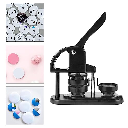 MYCENSE DIY Button Maker Machine Pin Maker Upgraded Button Making Supplies Pin Button Maker