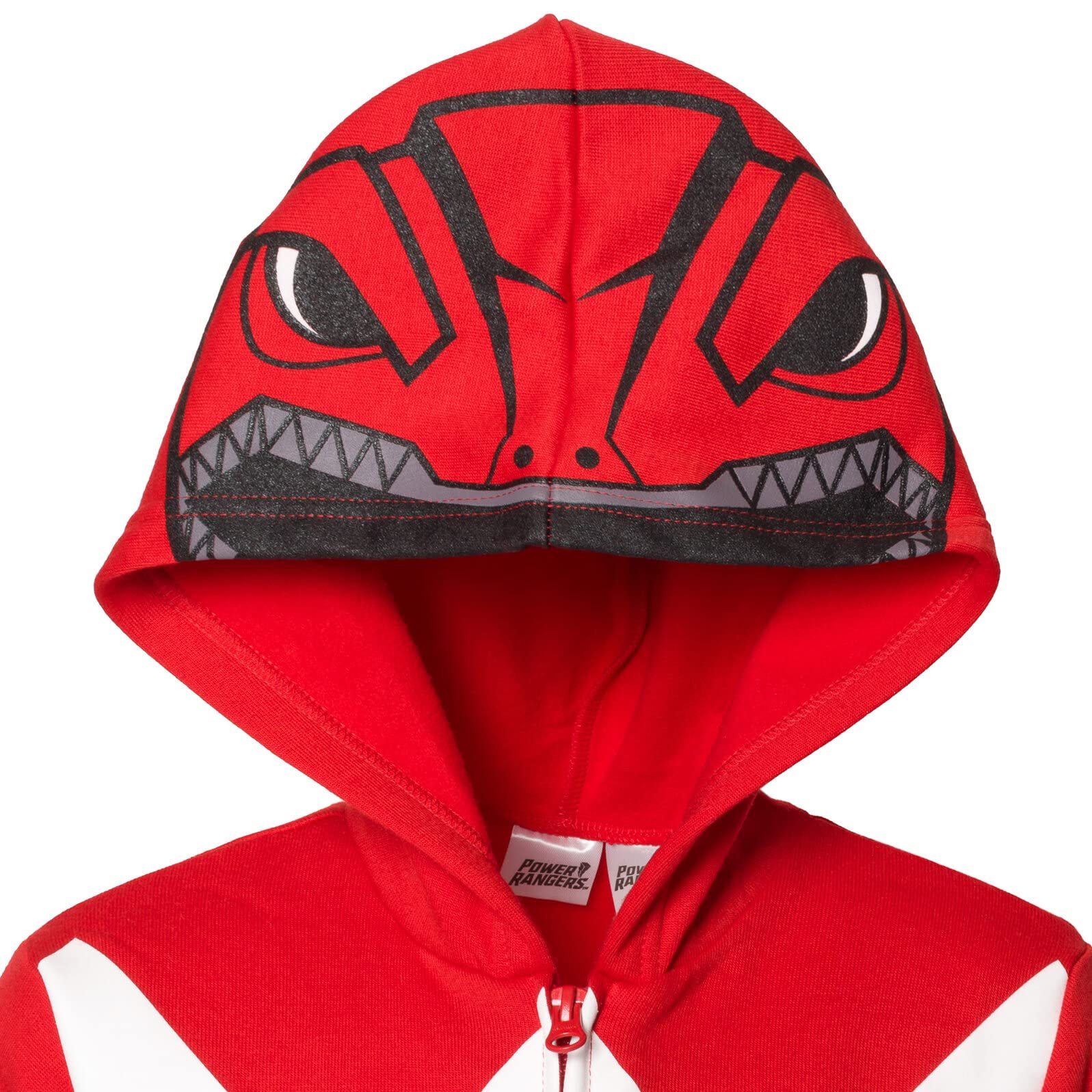 Power Rangers Red Ranger Toddler Boys Fleece Zip Up Hoodie 5T