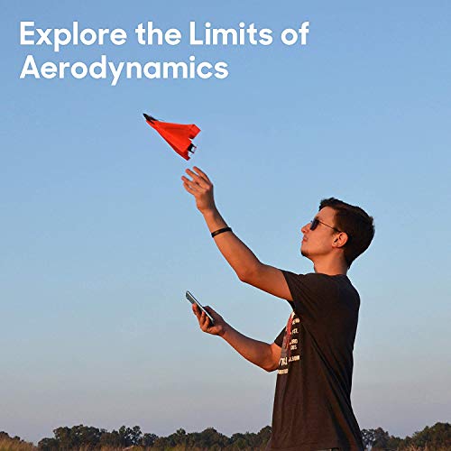 POWERUP 4.0 The Next-Generation Smartphone RC Controlled Paper Airplane Kit. Easy to Fly with Autopilot & Gyro Stabilizer. For Hobbyists, Pilots, Tinkerers. STEM Ready with DIY Modular Kit