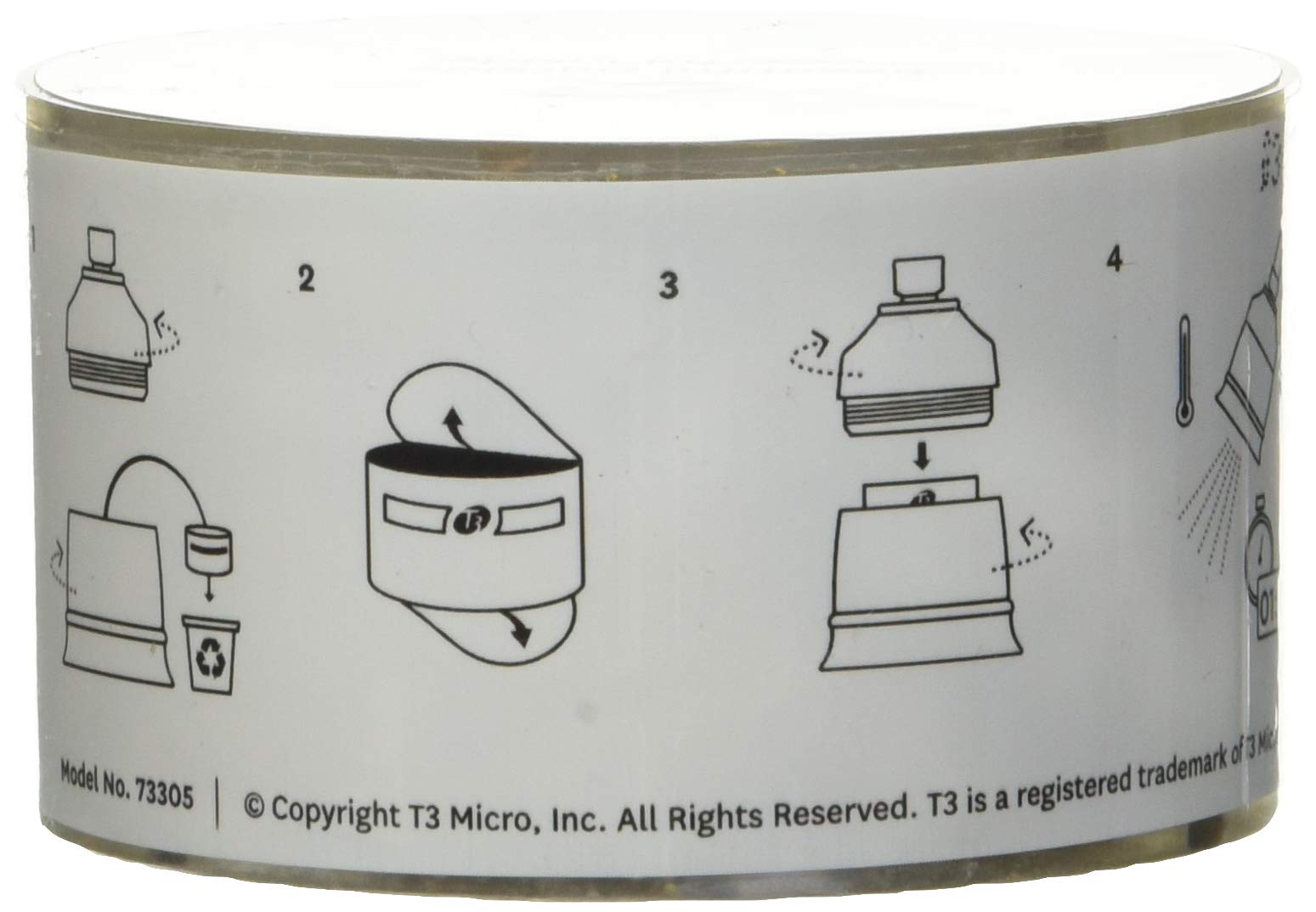 T3 Source Showerhead Replacement Water Filter