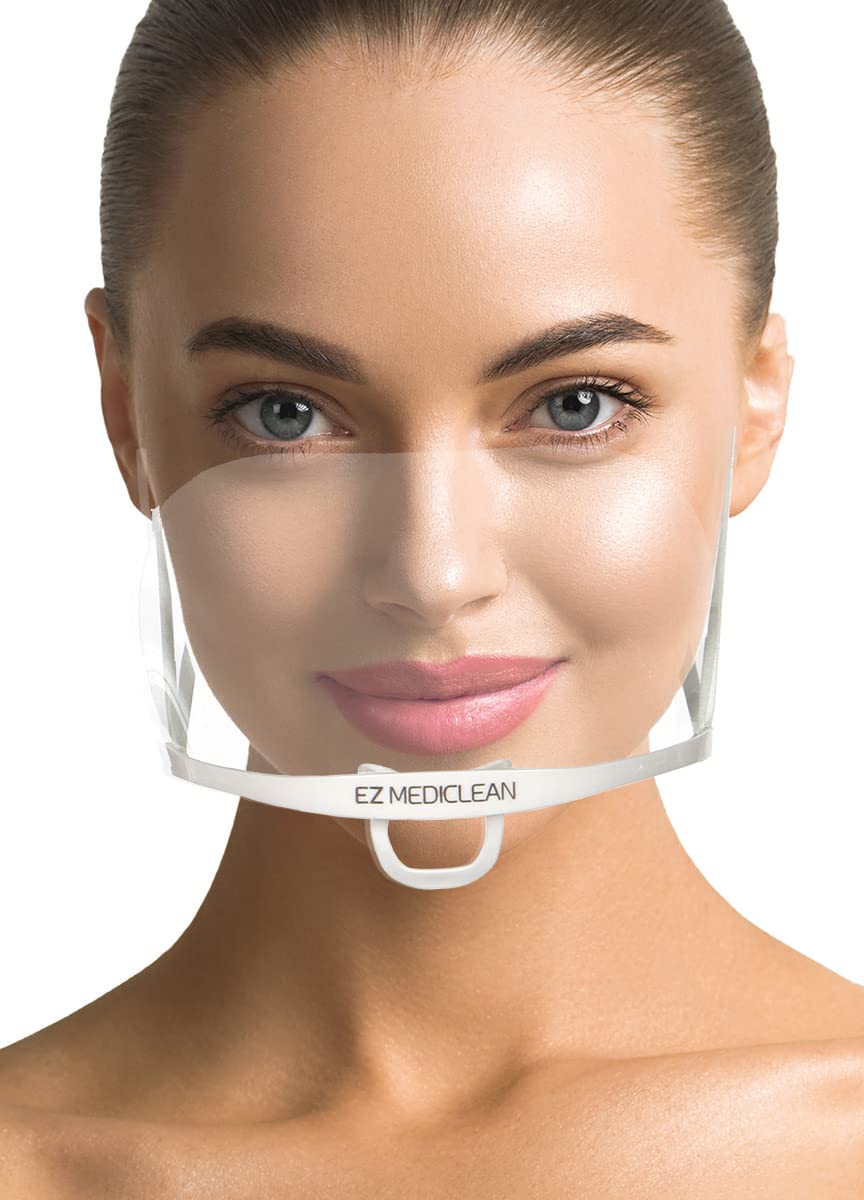 SERENITA Safety Face Shield 10 Pack Reusable Goggle Shield Face Visor Transparent Anti-Fog Layer Protect Eyes from Splash