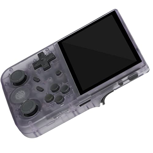 Shanrya Game Player, 4.2 BT Multi Touch Electronic Game Player 3.5 Inch Screen with Tempered Film for Home (RG353V)