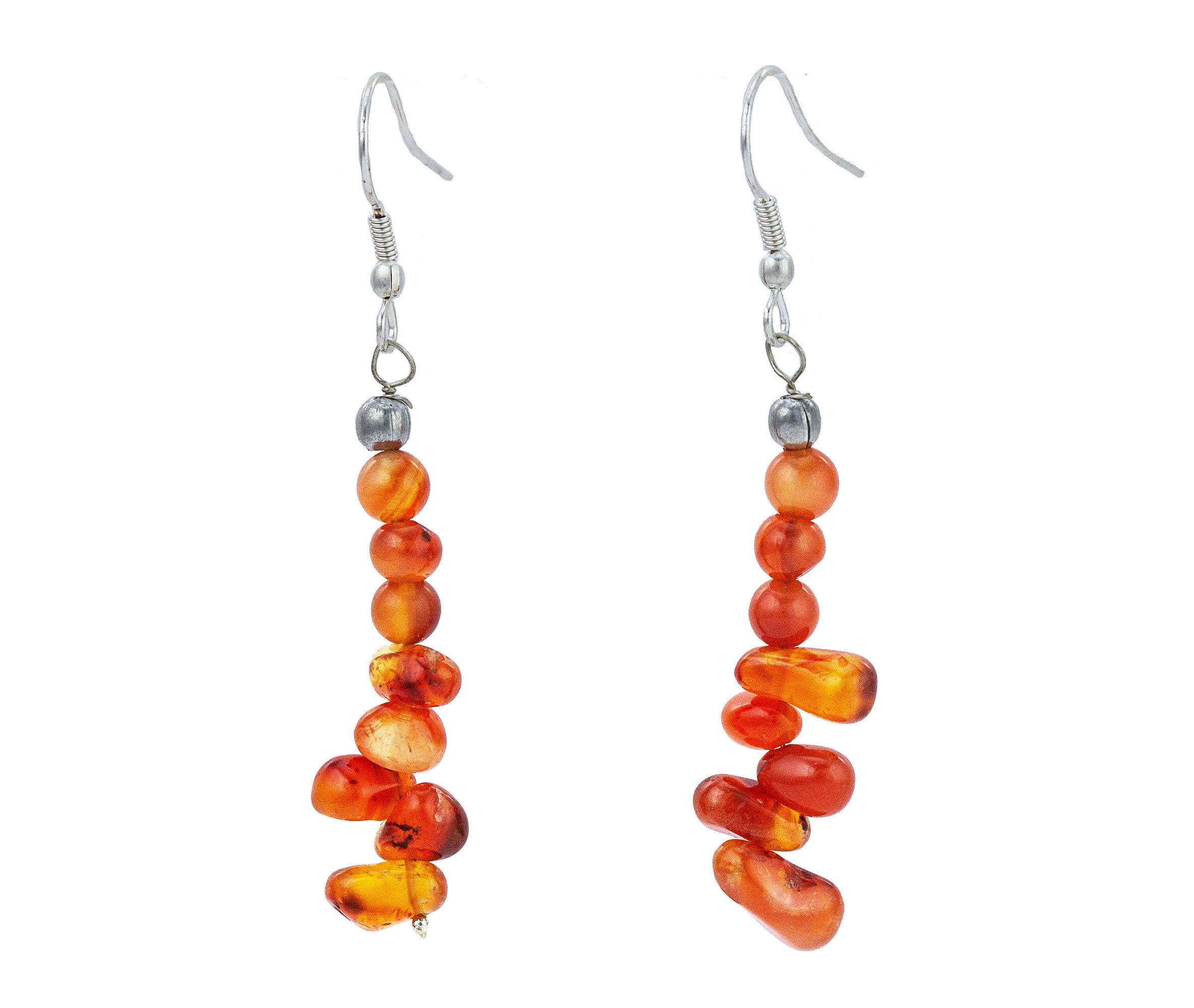 Mystic Self Carnelian Women Dangle Earrings Gemstone Jewelry
