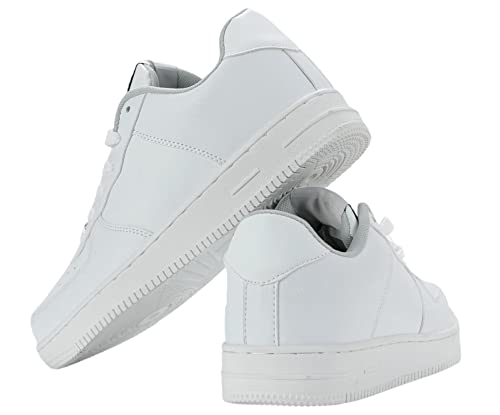 Unisex-Adult Basketball Shoe White