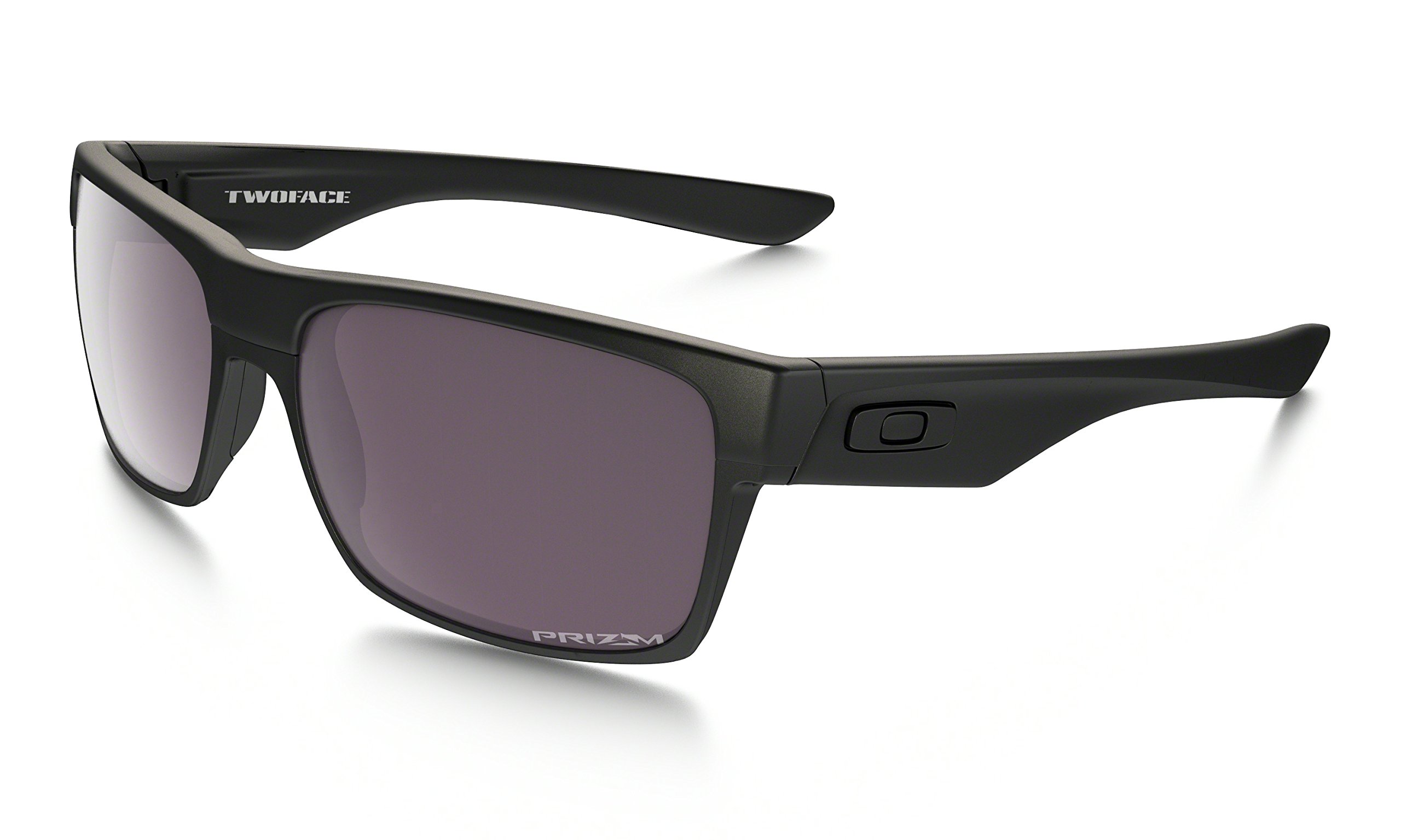 Oakley Twoface Covert Sunglasses Matte Black with Prizm Daily Polarized Lens + Sticker