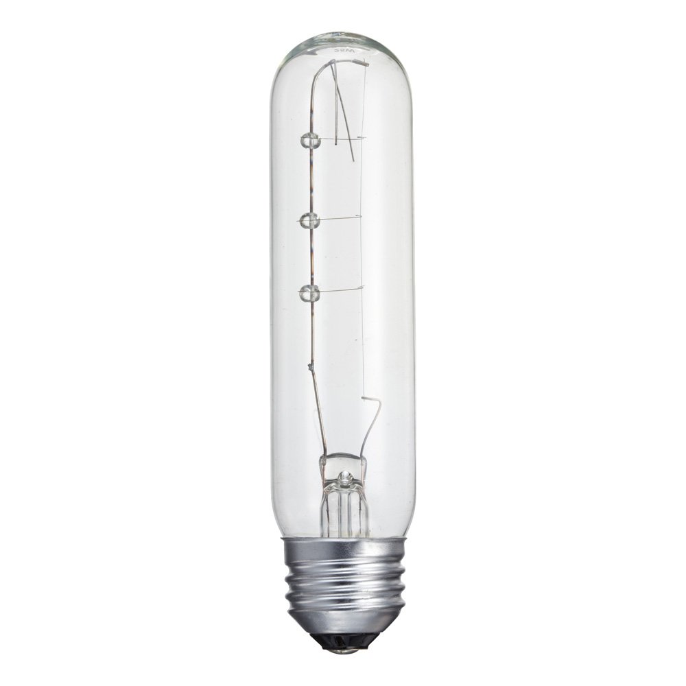 Philips LED 415851 Display and Cabinet 25-Watt T10 Clear Light Bulb