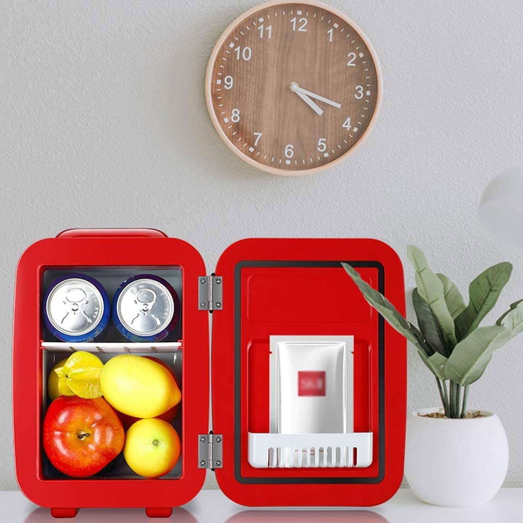 N/A Portable Mini Fridge Cooler and Warmer Compact Fridge Super Quiet in-Vehicle Freezer for Cars, Homes, Offices, and Dorms