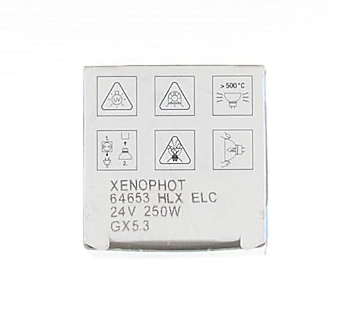 OSRAM ELC 64653 HLX 250W 24V MR16 Tungsten Halogen Lamp with Reflector