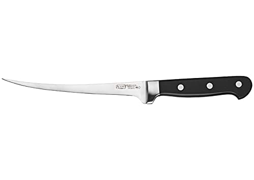 Winco KFP-74 Acero Forged Fillet Knife with 7 Inch Flexible Blade