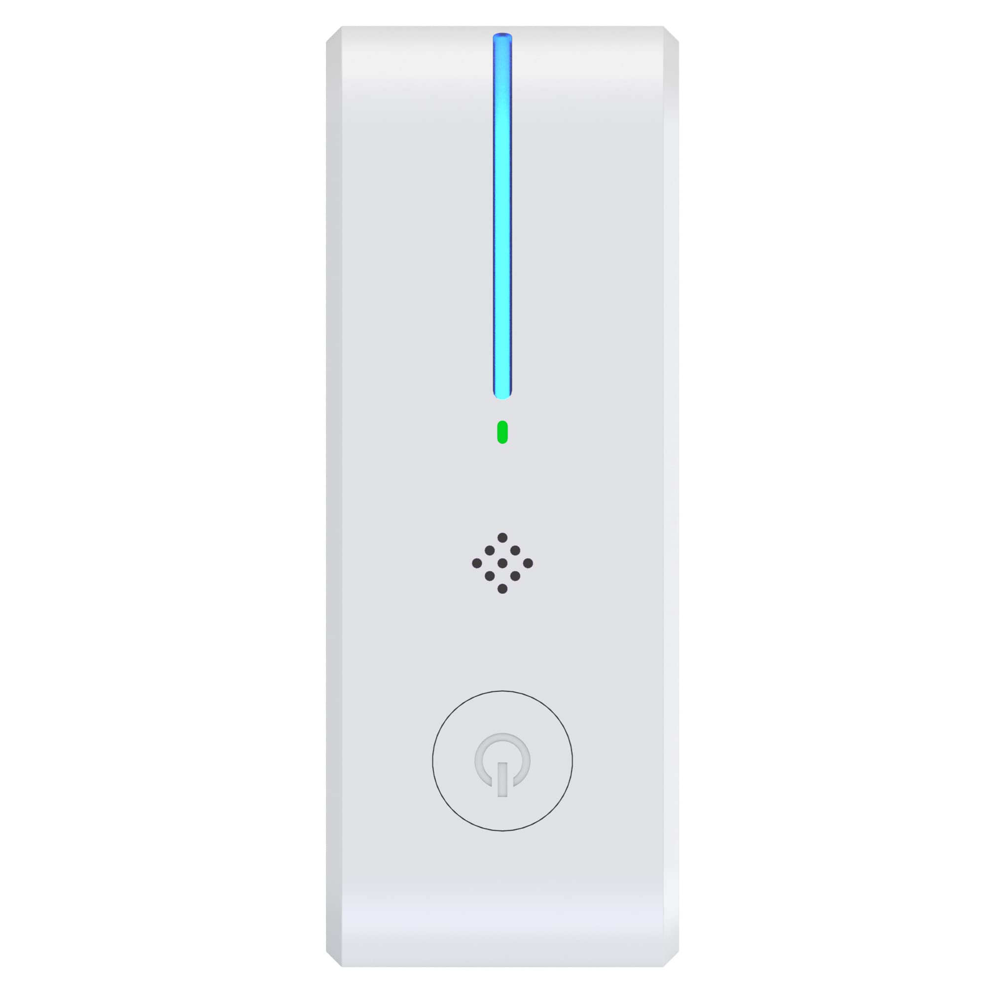 Plug-in Air Purifier, Ionizer Air Purifier Portable Air Purifier for Home, Bedrooms, Toilets, Living Room, Bathrooms, Closets, Pet Room, Power Saving White
