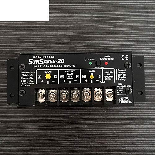 Prostar Sunsaver 20A 12V Morningstar Solar Charge Controller SS-20A PV Solar Charger Controller