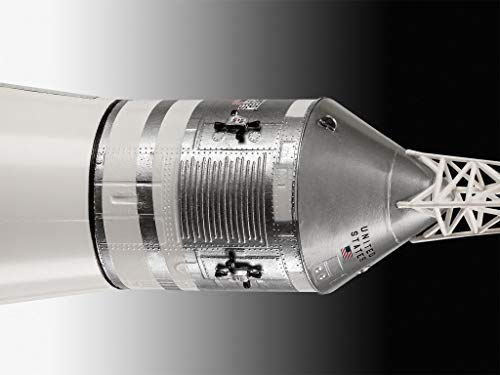 Revell 03704 Apollo 11 Saturn V Rocket Model Kit, White