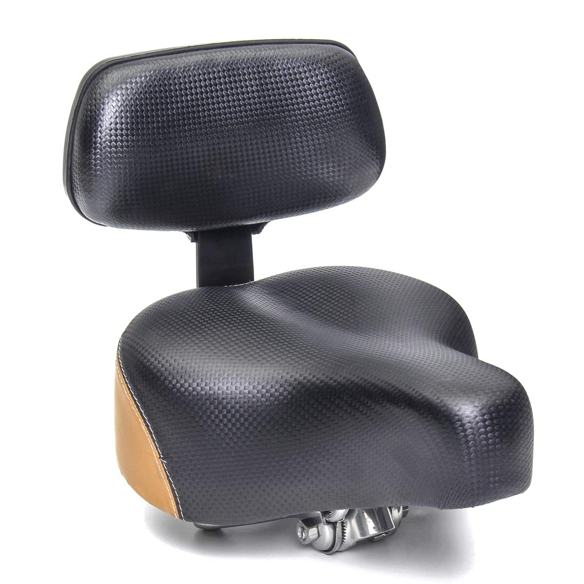 SARE HOME Bike Seat Universal Bicycle Saddle Front Seat with Back Rest Support Bicycle Accessories Part for Electric Vehicle Bicycle Seat