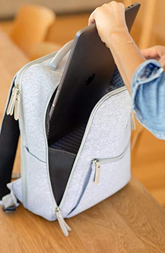 Petunia Pickle Bottom Work + Play Backpack, Grey Neoprene