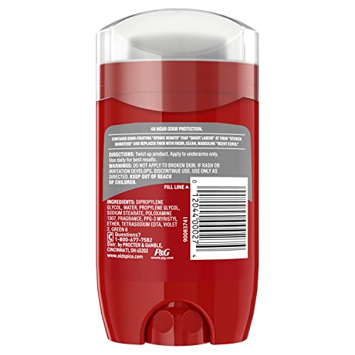 Old Spice TRTAZ11A Solid Deodorant, Pure Sport, 2.25oz, Pack of 6