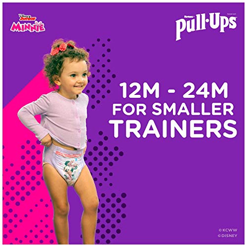 Pull-Ups Girls' Potty Training Pants Training Underwear Size 3, 12-24M, 150 Ct, One Month Supply