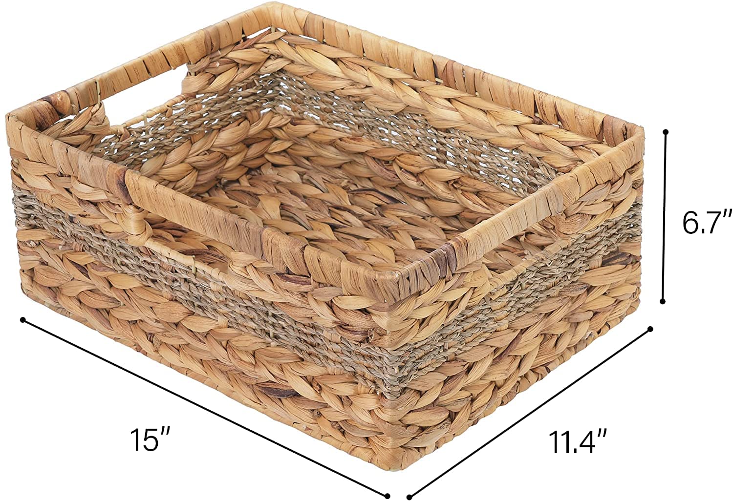 StorageWorks Wicker Baskets Set