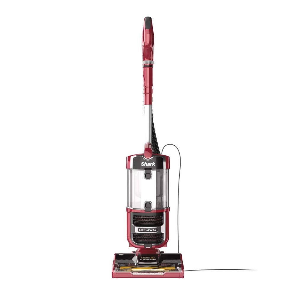 Shark ZU562 Navigator Speed Upright Multisurface Floor Vacuum Cleaner with Zero M Self Cleaning Brushroll and Lift Away Detachable Canister, Red