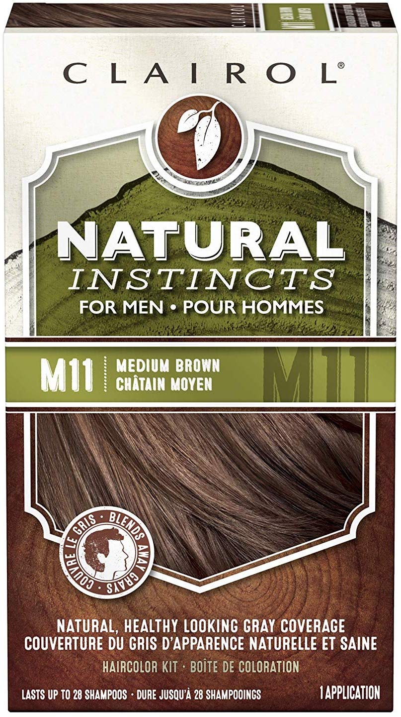 Natural Instincts For Men Haircolor [M11] Medium Brown 1 ea (Pack of 5)