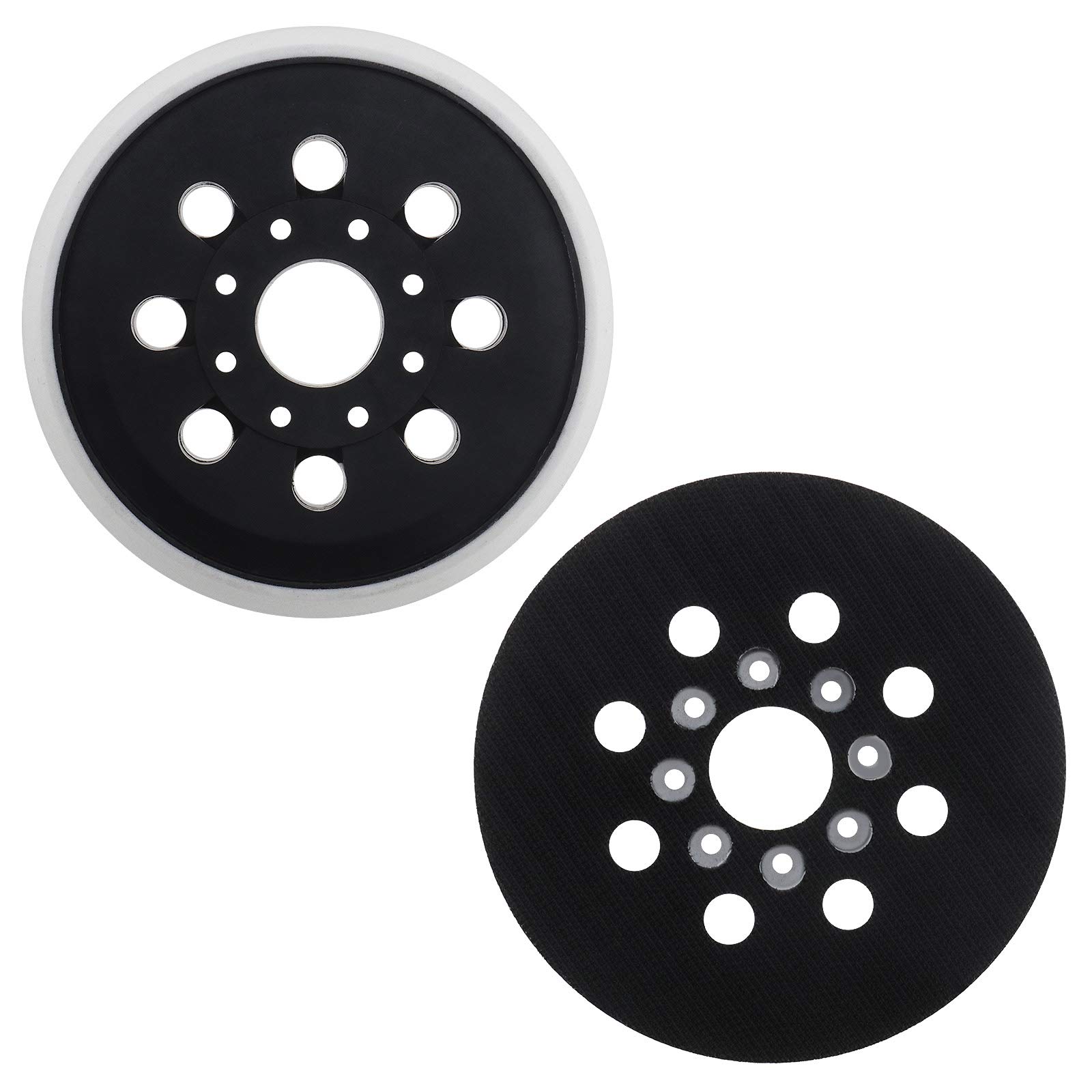 SING F LTD 5Inch/125mm Hook & Loop Sanding Backing Pad Replacement Part Compatible With Bosch PEX220 PEX220A Skil 7402 7490 2609000750