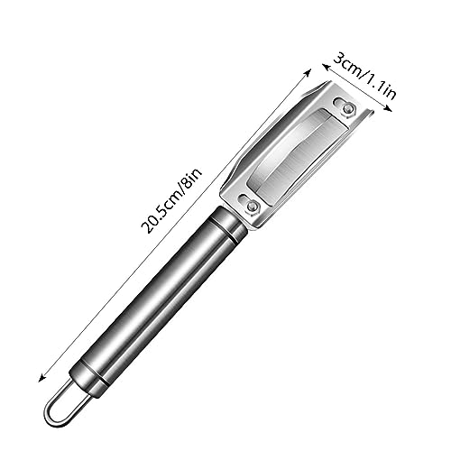 Potato Peeler, Swivel Vegetable Peeler, Built-in Potato Eye Removing Kitchen Peeler with Ultra Sharp Stainless Steel Blades, Dishwasher Safe Kitchen Peeling tool for Fruits and Vegetable Peeling